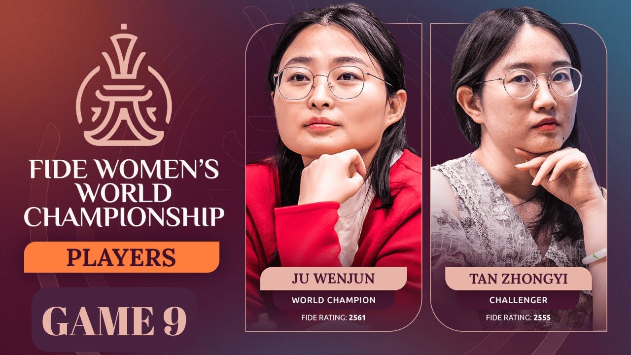 Ju Wenjun vs Tan Zhongyi: FIDE Women’s World Championship 2025 | Round 9 - YouTube