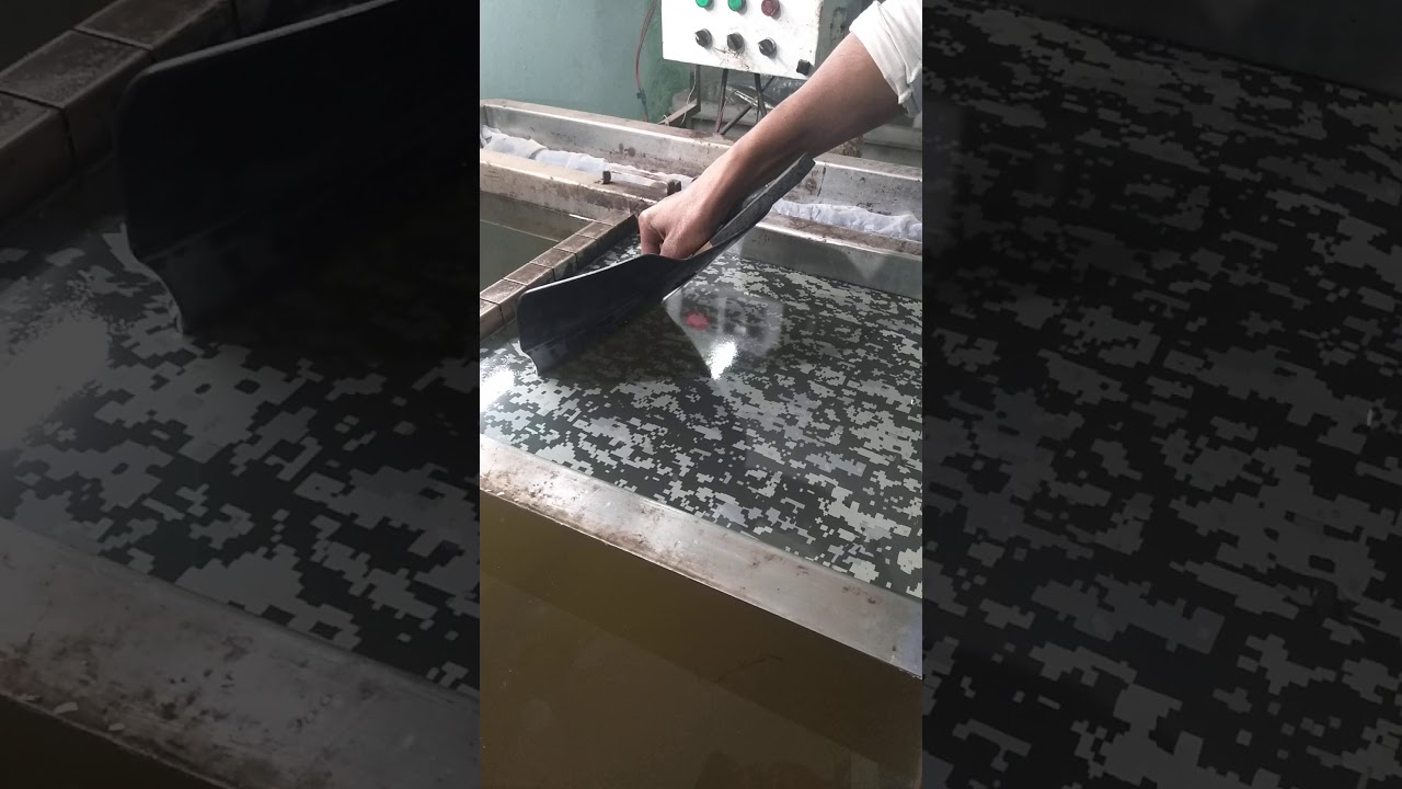 Water printing - YouTube