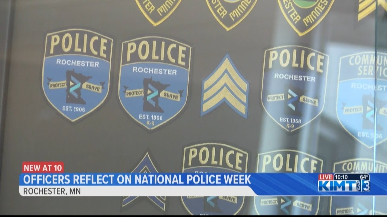 Rochester Police Department Recognizes National Police Week - YouTube