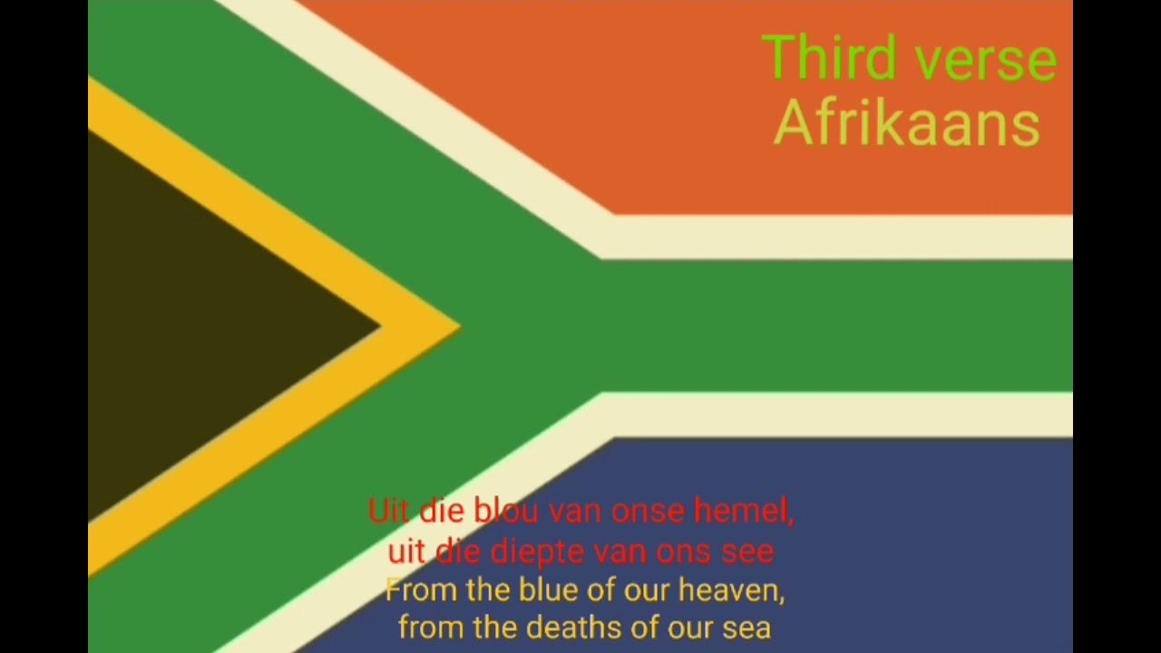 National Anthem of South Africa 🇿🇦 (XH,ZU,ST,AF,EN)🇿🇦🇿🇦🇿🇦 English ...