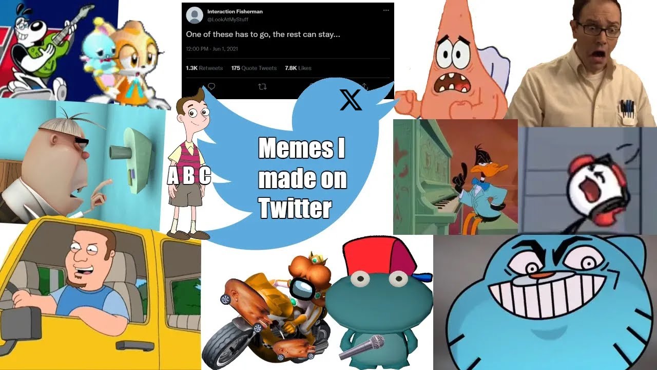 Compilation of memes I uploaded on Twitter/X - YouTube
