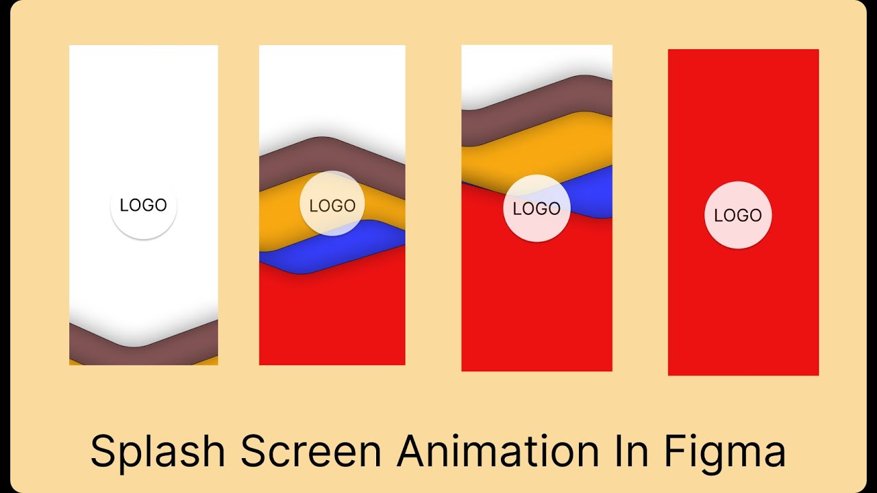 Splash screen animation in Figma. - YouTube
