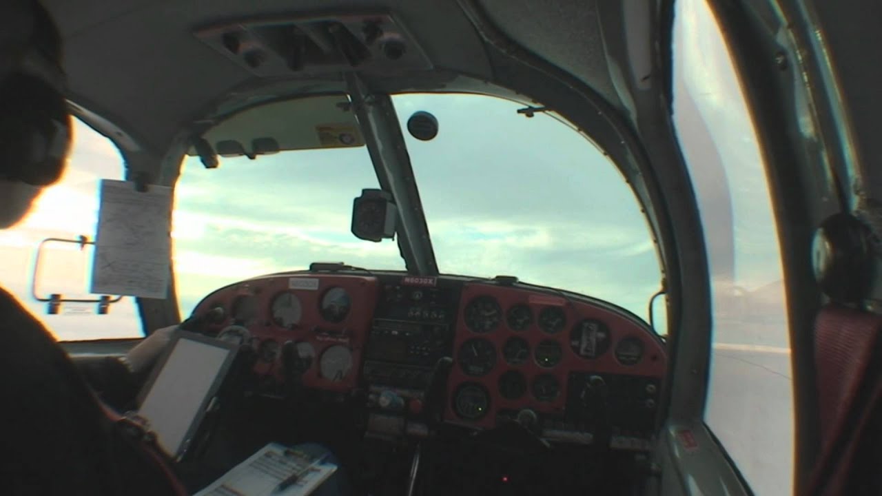 Simple IFR and Night Flight - Part 2: Instrument takeoff, Night Landing ...