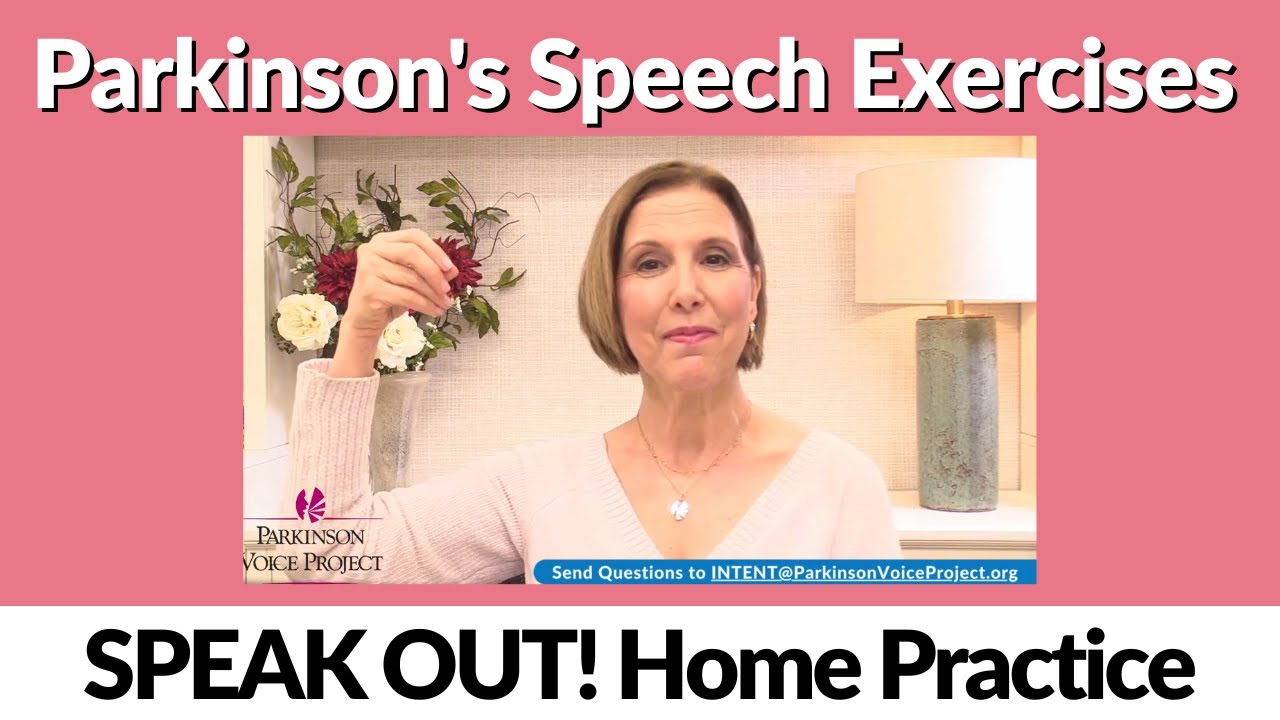 2/8/2024 Parkinson's Speech Exercises: SPEAK OUT! Lesson 1 - YouTube