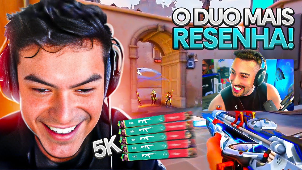 JOGANDO COM O DUO MAIS RESENHA DO VALORANT! 🔥 Feat. TCK - YouTube