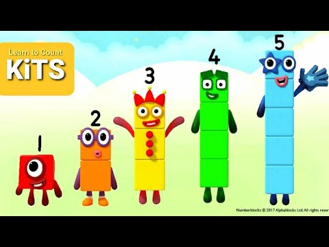 Number Blocks | Learn To Count 16 to 20 (Part 2) | Kits - YouTube