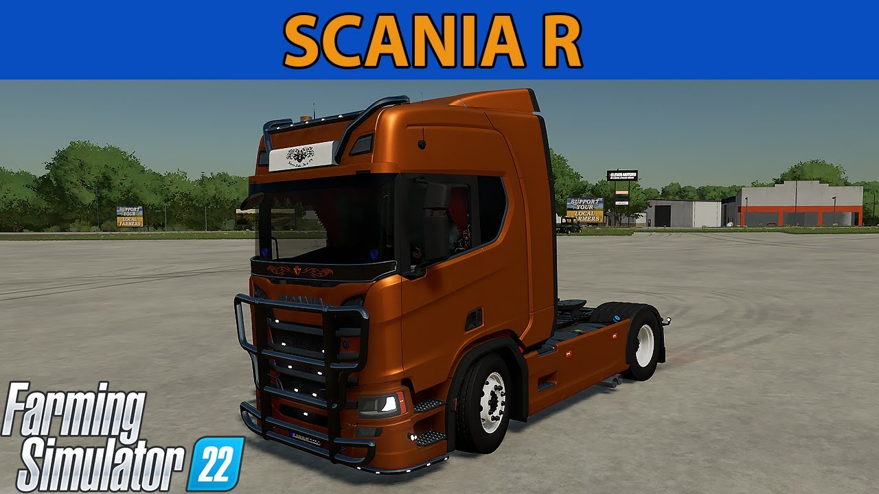 Scania R for Farming Simulator 22 - YouTube