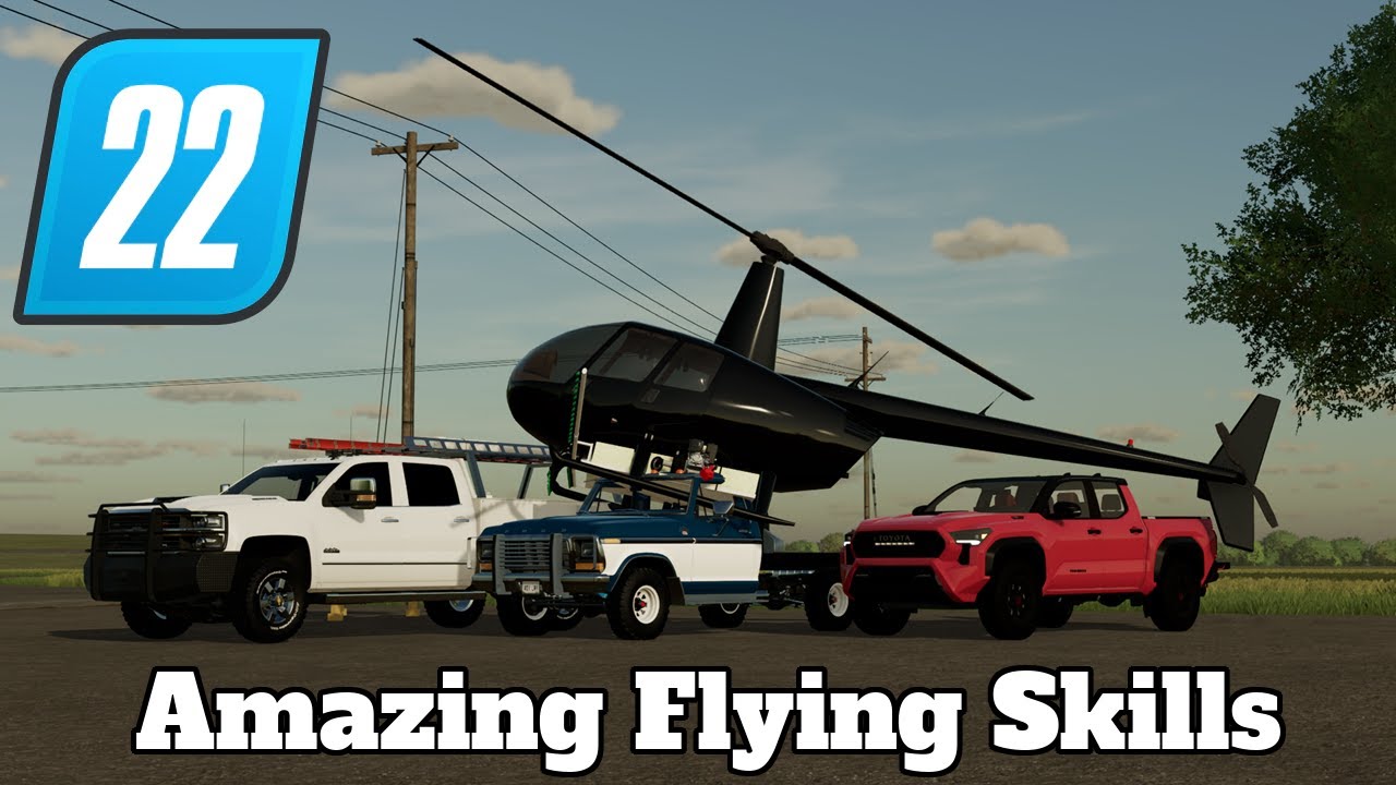 FS22 Mod Spotlight - Amazing Flying Skills! - YouTube