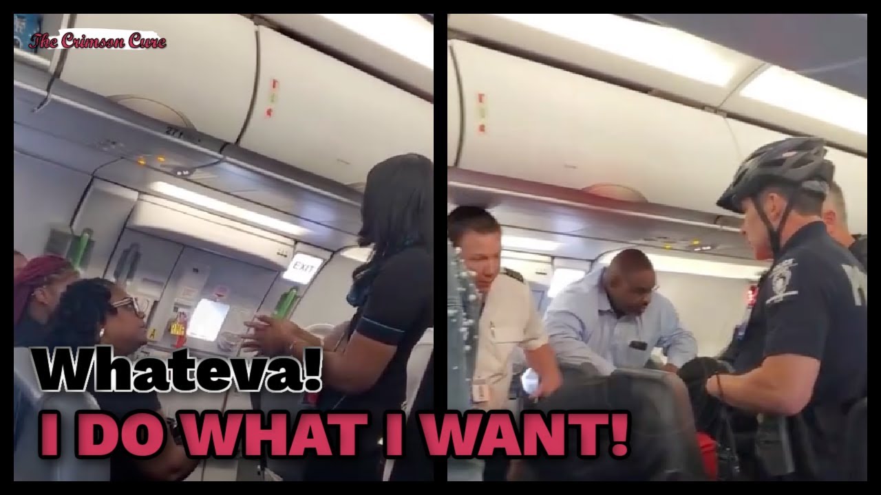 Woman Gets Kicked Off Flight For Doing This - YouTube