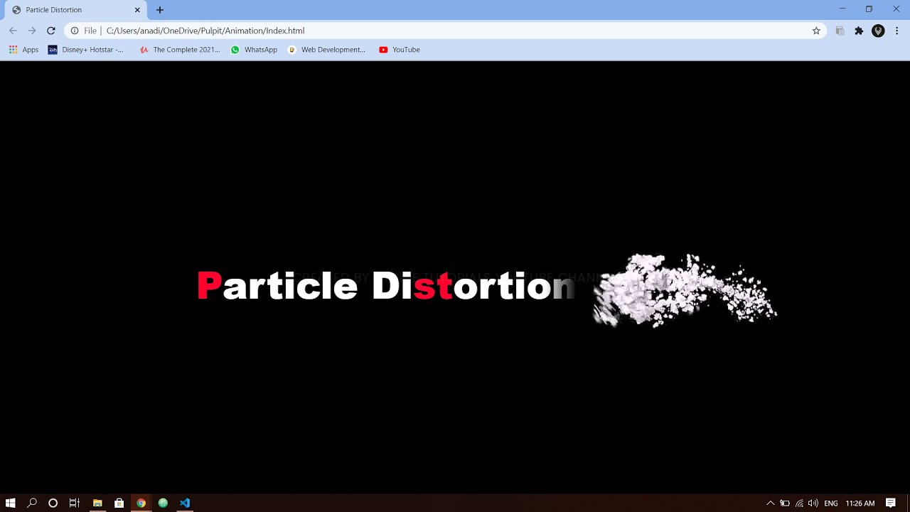Particle Distortion Effect Using CSS3 Tutorial Animation Effect YouTube particle-distortion-effect-using-css3-tutorial-animation-effect-youtube