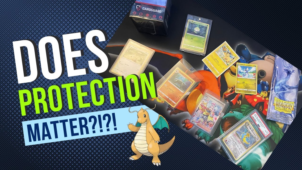 Does Protection Matter?!?: No Sleeves, Top Loaders, Card Holders, PSA ...