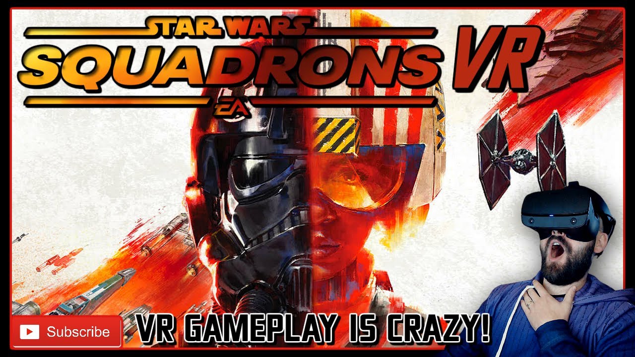 Star Wars Squadrons VR Gameplay // Star Wars Squadrons in VR is CRAZY ...