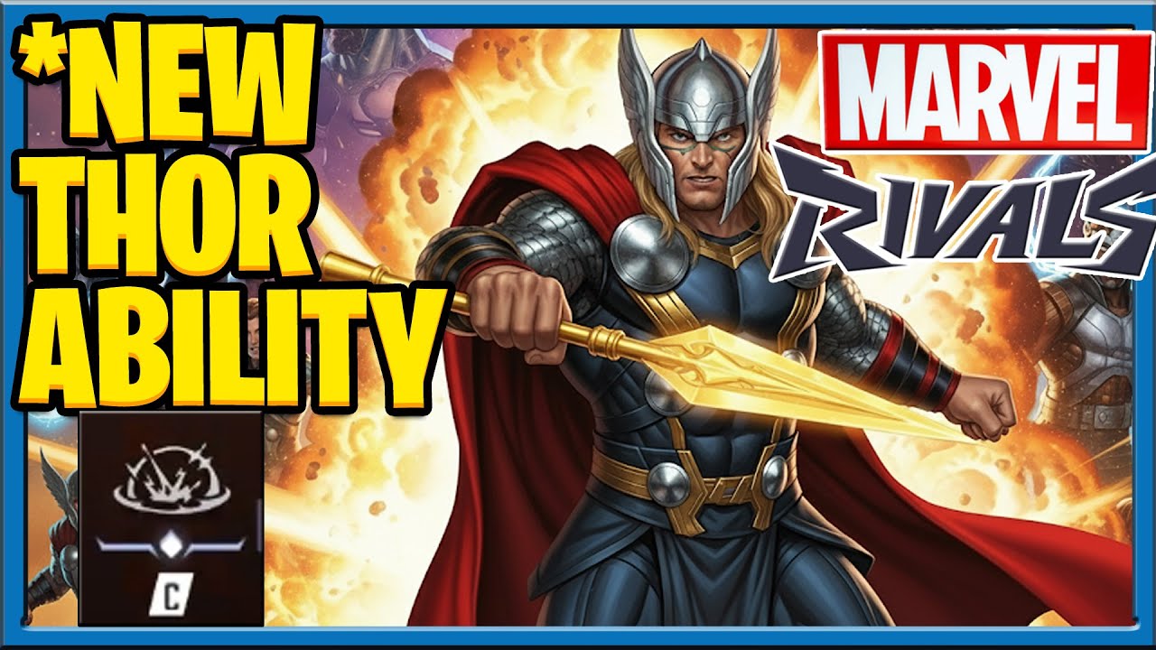 Marvel Rivals Season 4 - Thor's New Ability Is GAME-CHANGING! : New ...