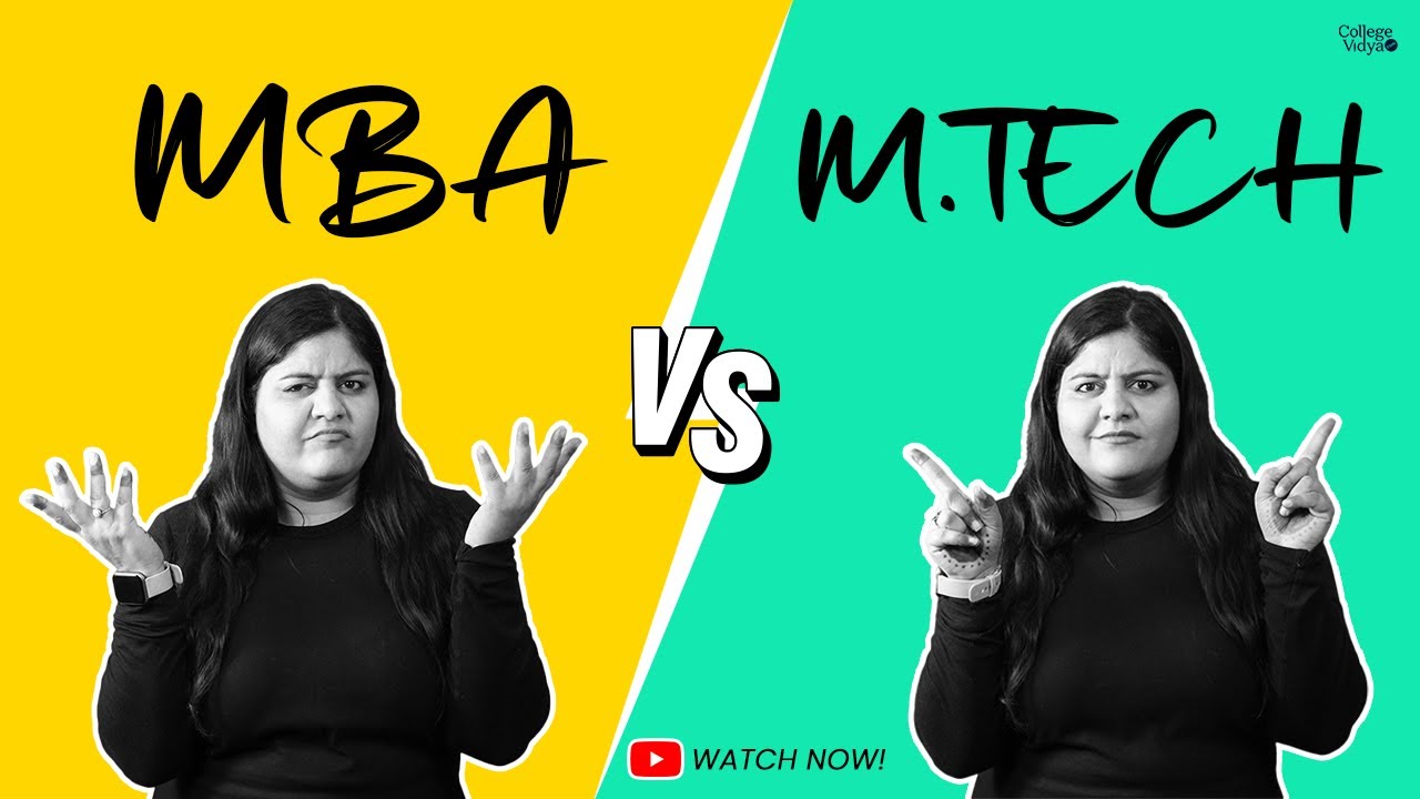 MBA v/s M.Tech: What to do after B.Tech? 🤔B.Tech के बाद क्या करे? - YouTube