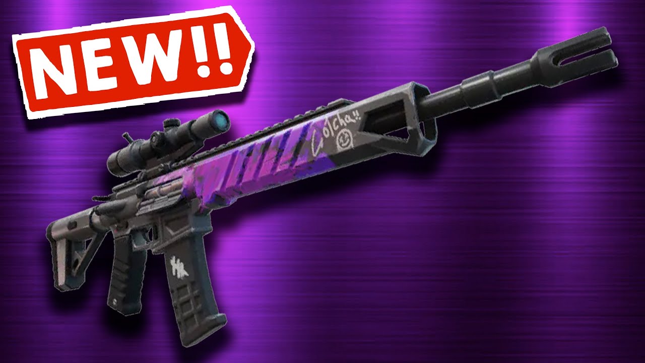 Fortnite New Tactical DMR | Chapter 4 Season 4 - YouTube