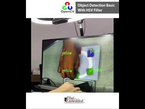 OpenCV with HSV colors Filter[ShowCase] - YouTube