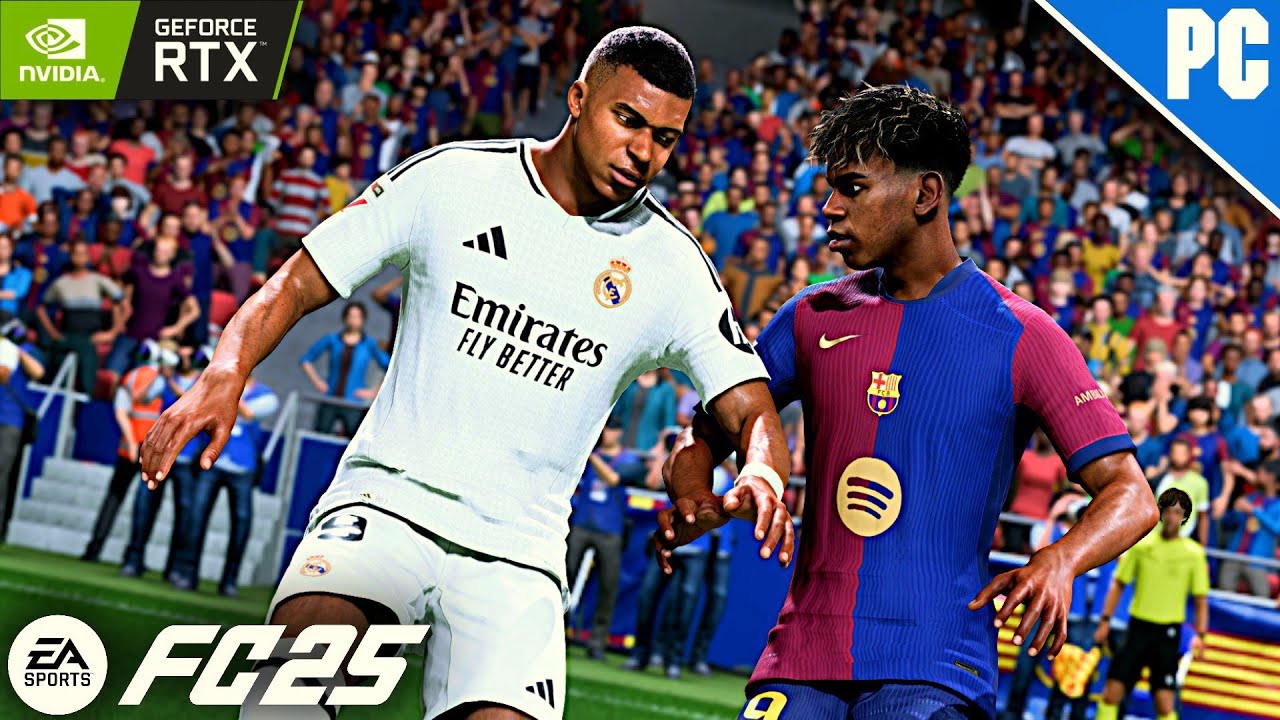 FC 25 - EL CLASICO | Barcelona vs Real Madrid | Copa Del Rey Final Full Match | PC™ [2K60] - YouTube