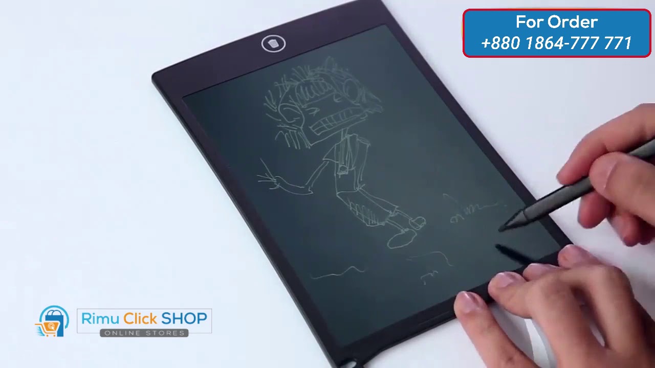 Drawing Toys 8.5" Writing LCD Tablet Erase Drawing Tablet Electronic ...