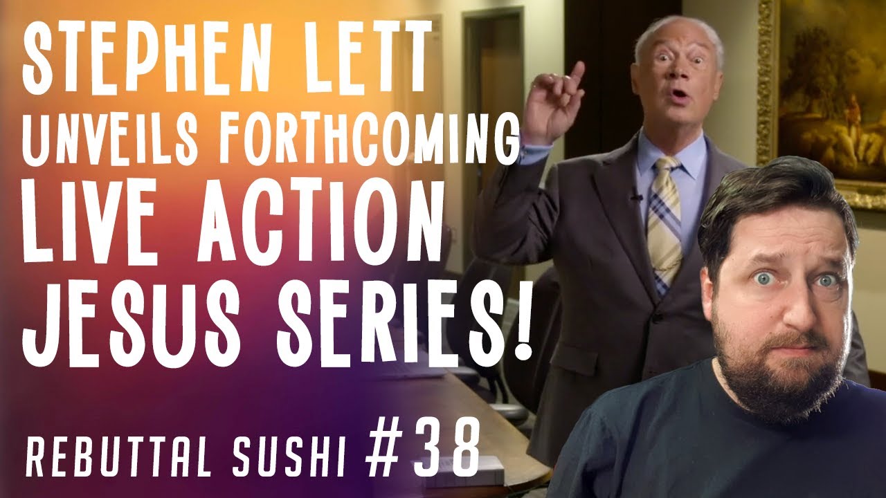 Stephen Lett unveils forthcoming live action Jesus series! - YouTube