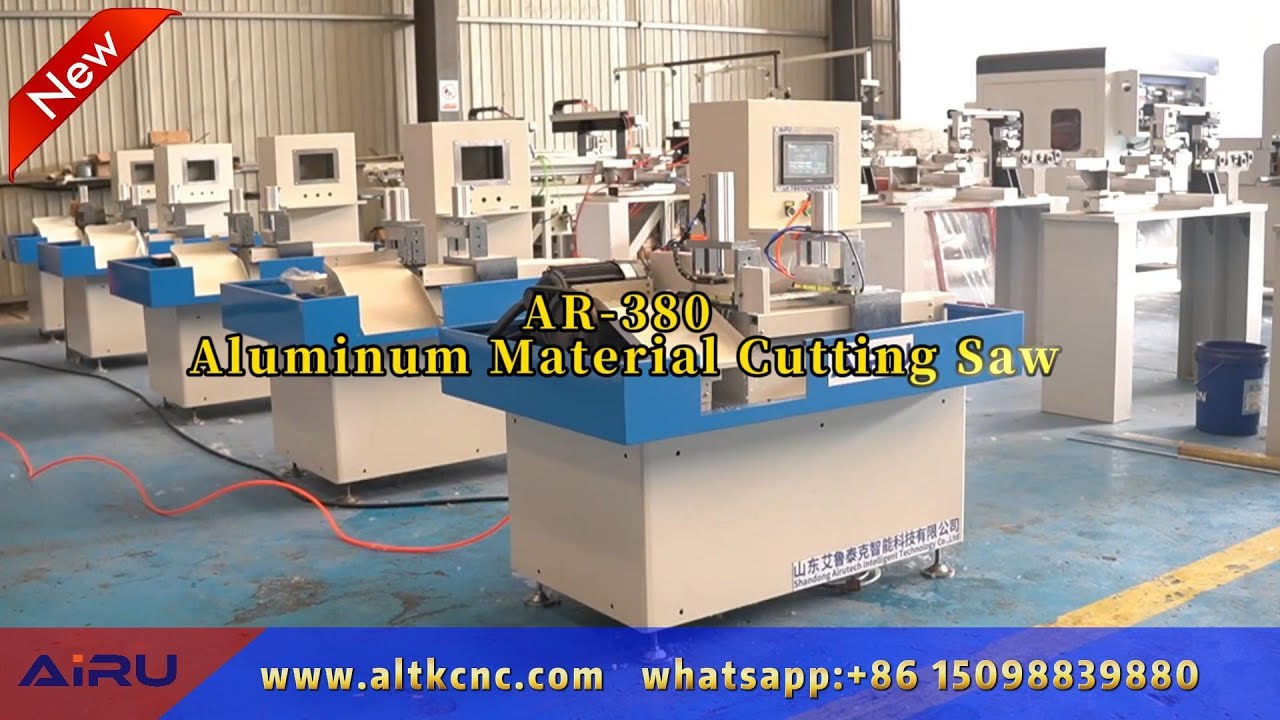 Small aluminum material cutting machine #Aluminumprofilecuttingmachine ...