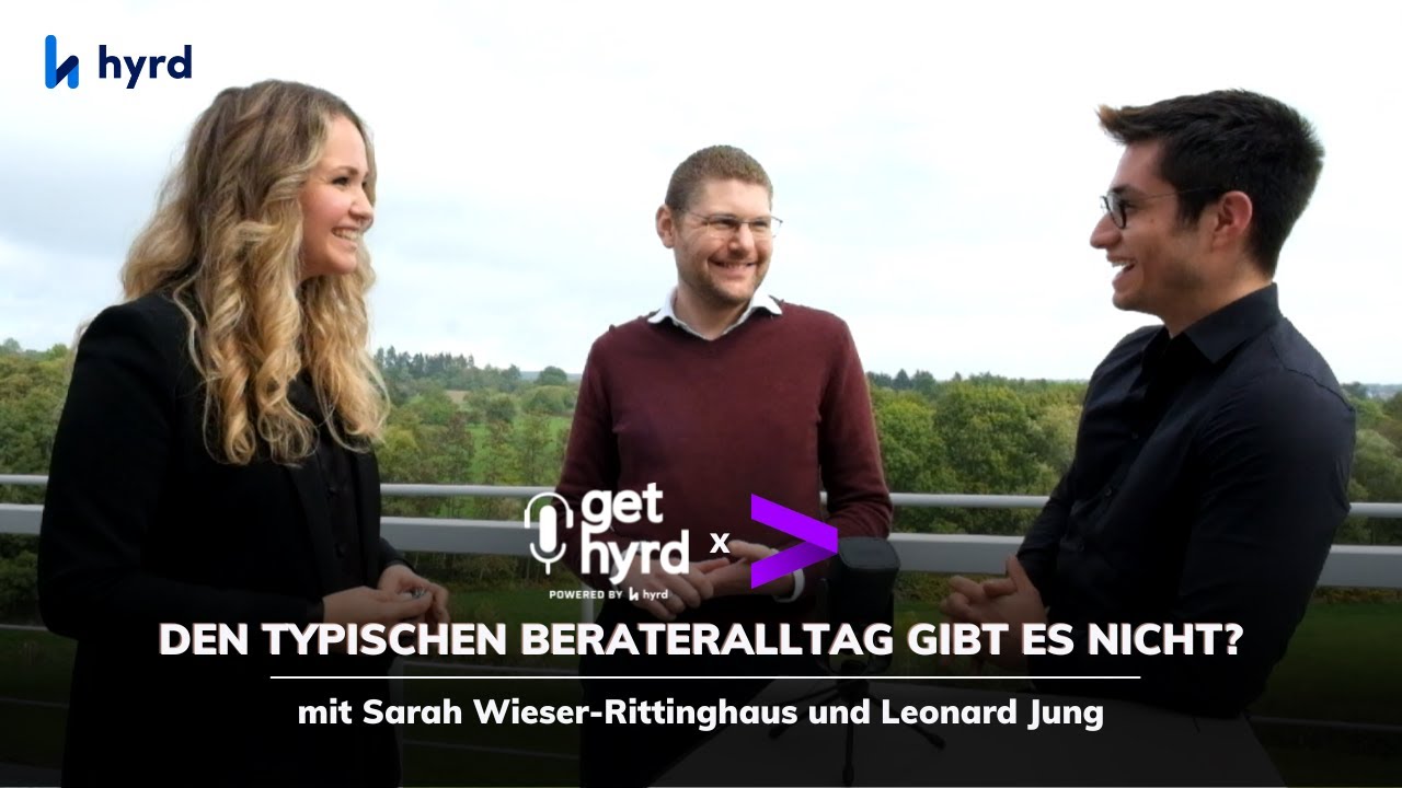 Accenture | Den typischen Berateralltag gibt es nicht? mit Sarah Wieser ...