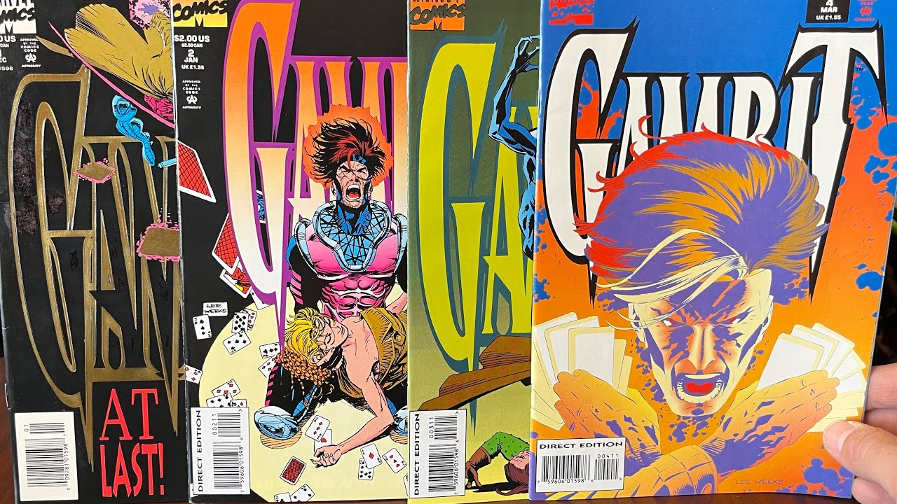 Gambit mini series 1-4 marvel comics - YouTube