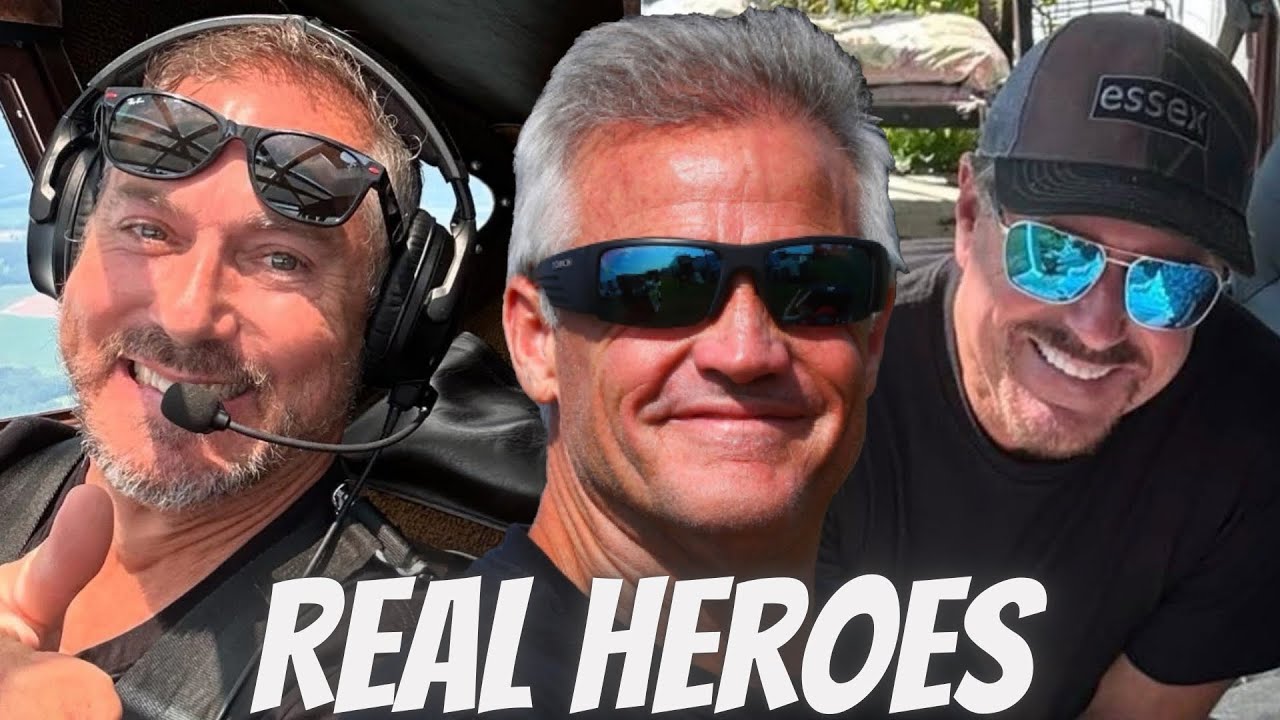 NASCAR Heroes: Andy Petree & Matt McSwain Flew Helicopter Relief ...
