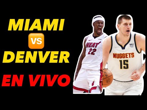 #LIVE MIAMI VS DENVER JUEGO 2 #TEAMDELACRUZ - YouTube