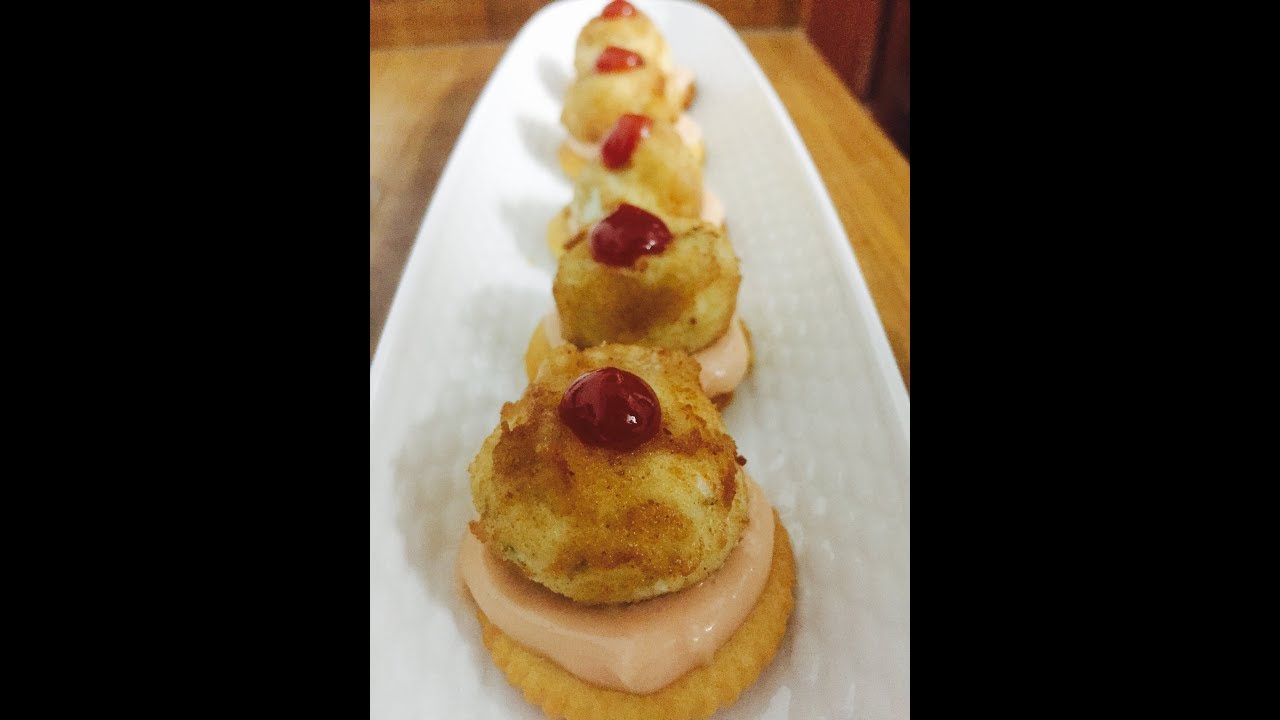 Vegetarian Hub - Monaco Cheese Ball Bites - YouTube