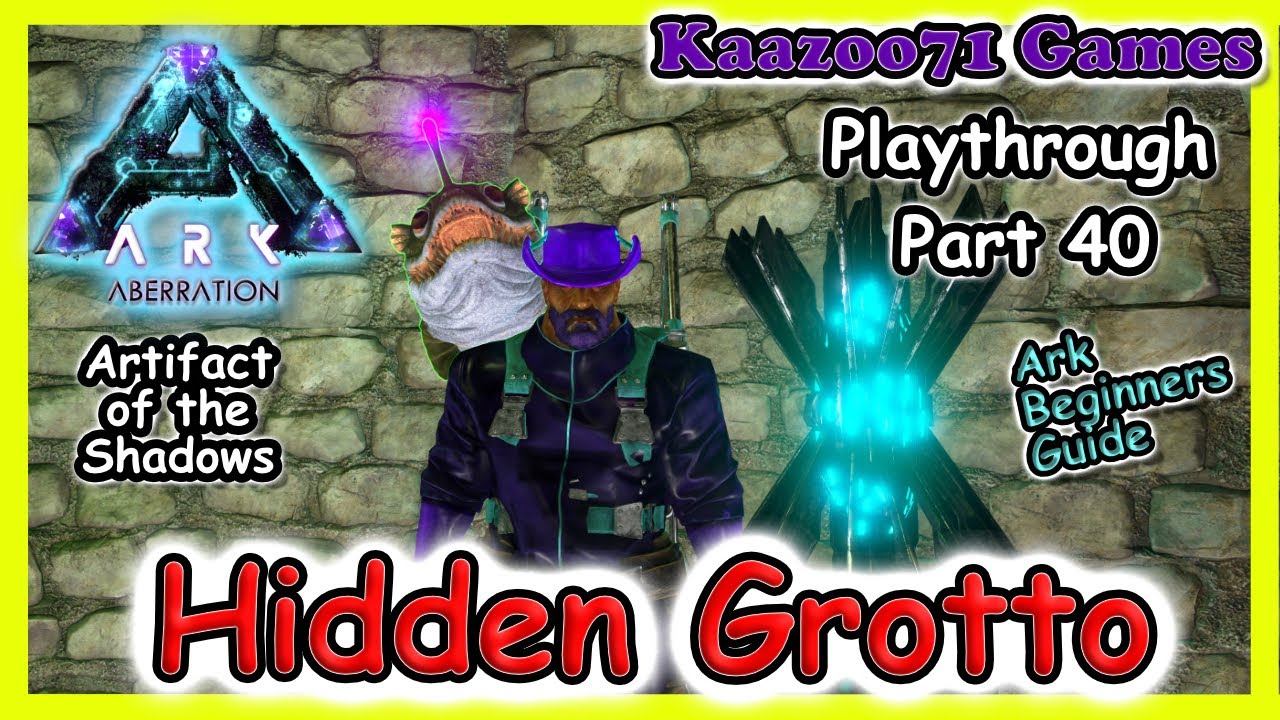 Hidden Grotto Cave Ark Aberration💥 - EP 40 - YouTube