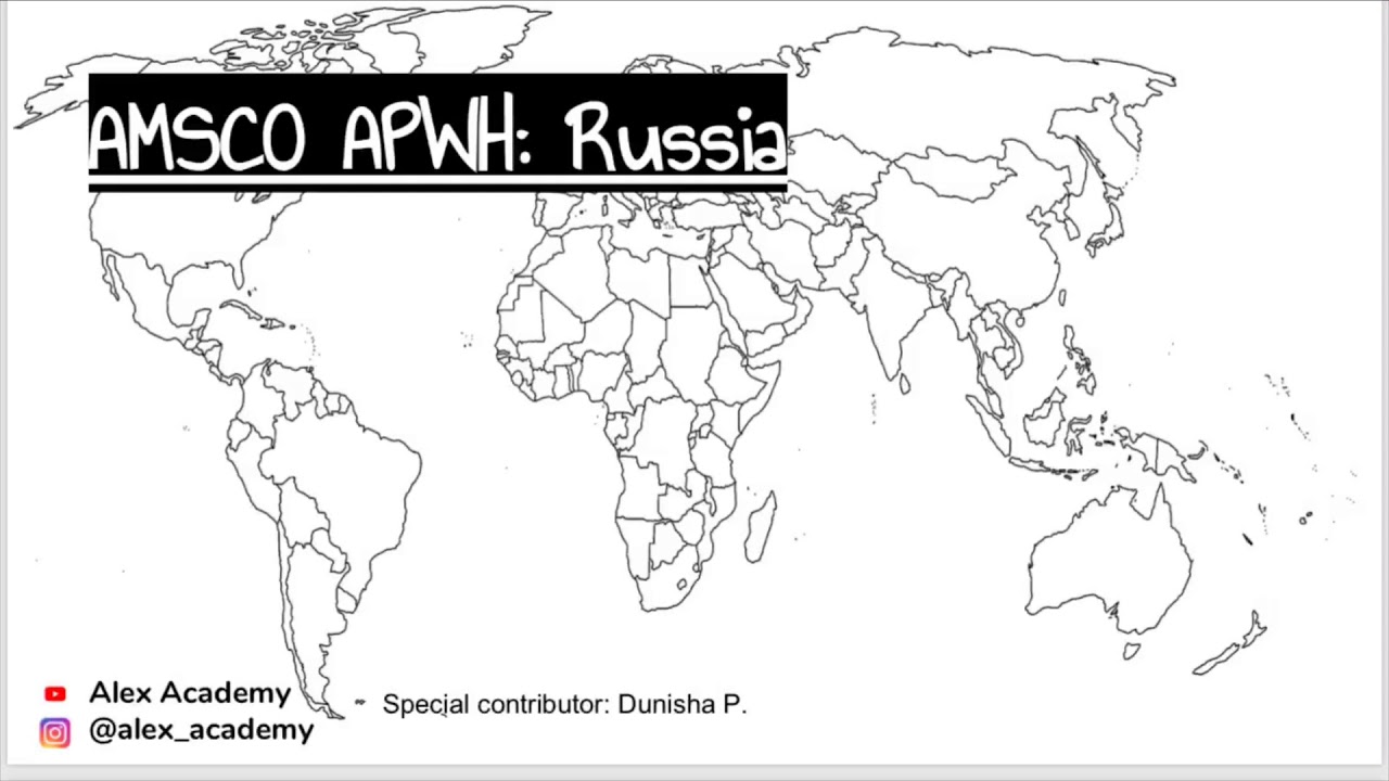 APWH: Russian Expansion (Ch. 18 AMSCO) - YouTube