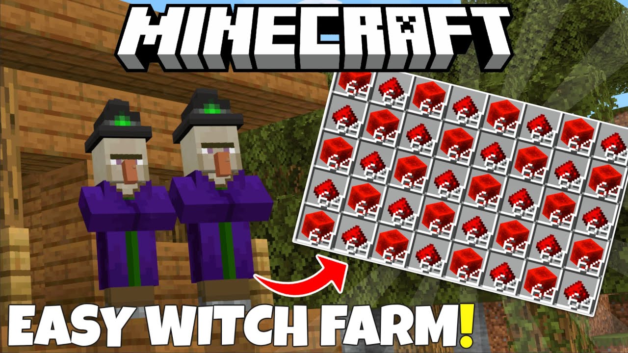 Insane New WITCH FARM! Truly Bedrock Ep8 | Minecraft 1.21 Let's Play - YouTube