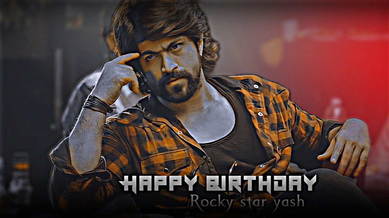 Rocky star Yash - Birthday Special Edit | Monster Birthday Edit |Happy ...