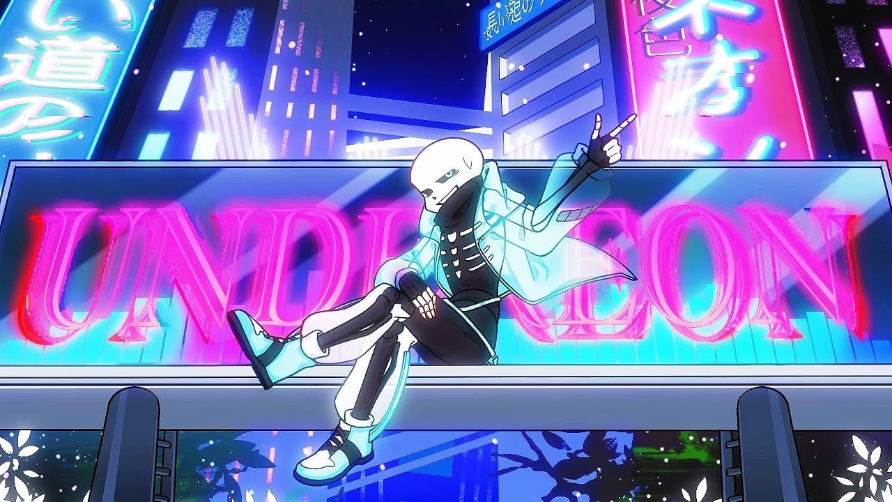 [UnderNeon] "Glow" | Neon!Sans Phase Two Track [Ocean Peace] - YouTube