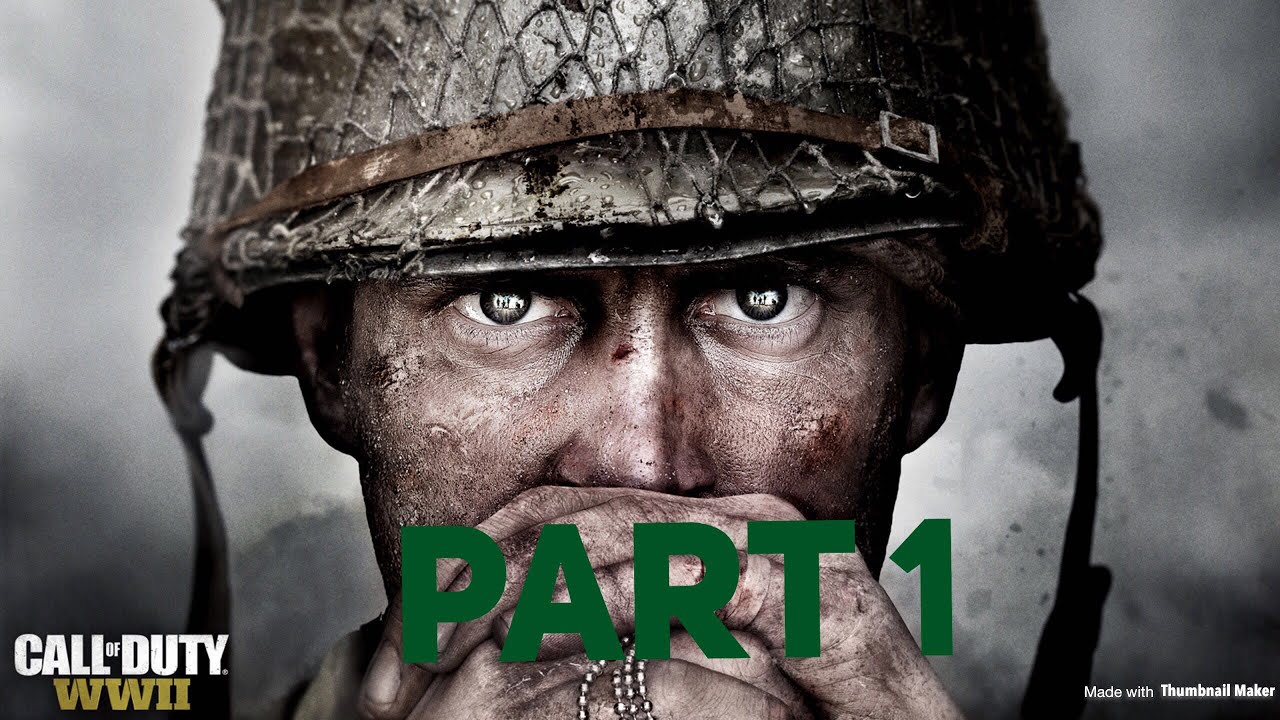 Clearing the bunkers! Call of Duty WWII Part 1 - YouTube