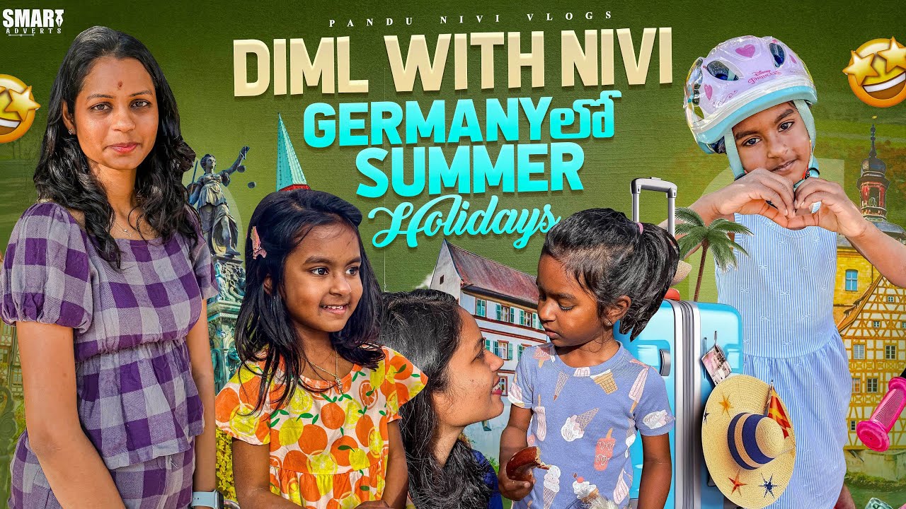 Day in my life with Nivi || Summer DIML in Germany # ...