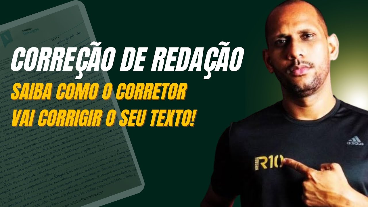 Correção de redação AO VIVO - Saiba como o corretor vai corrigir o seu ...