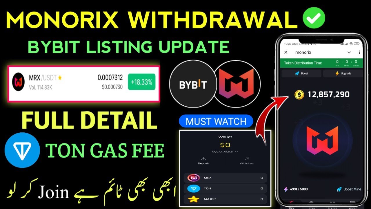 Monorix Airdrop Withdrawal Update | Monorix Wallet Connect | Monorix ...
