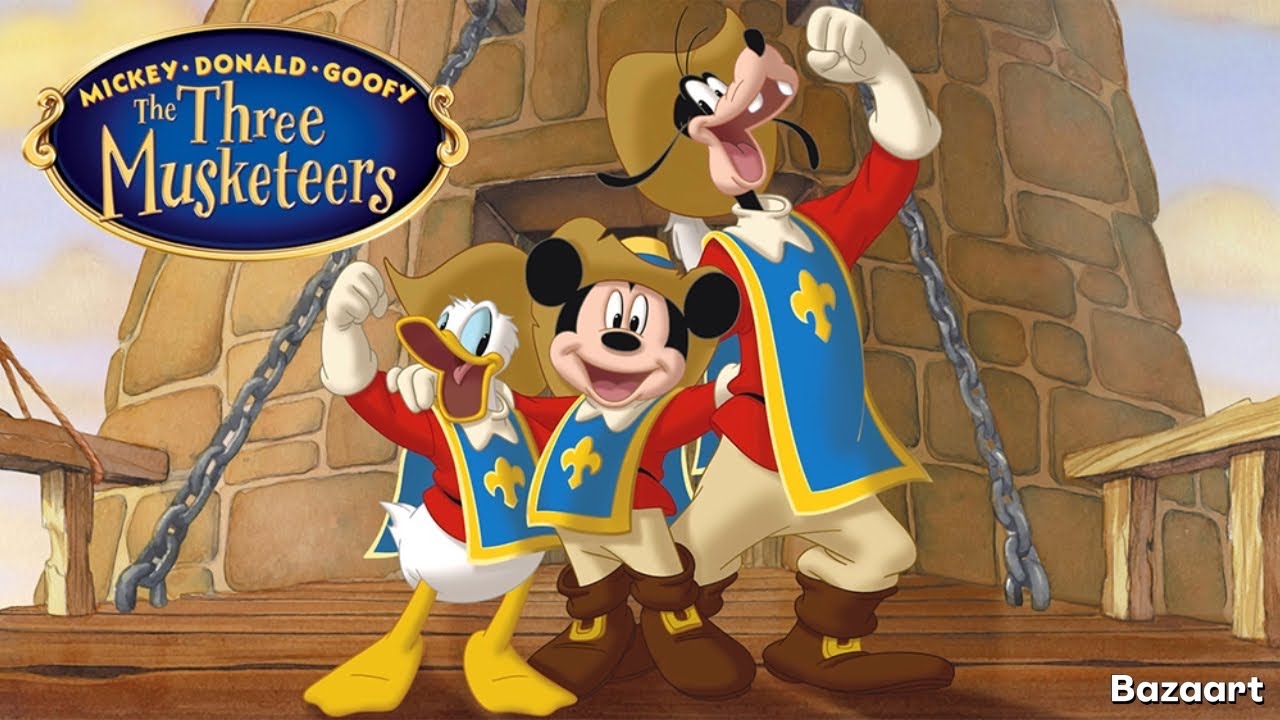 Mickey, Donald, Goofy The Three Musketeers (2004) DVD Trailer - YouTube