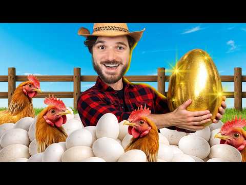 EU  FORCEI GALINHAS A BOTAREM  OVOS DE OURO SÓ PRA EU GANHAR MUITO DINHEIRO!