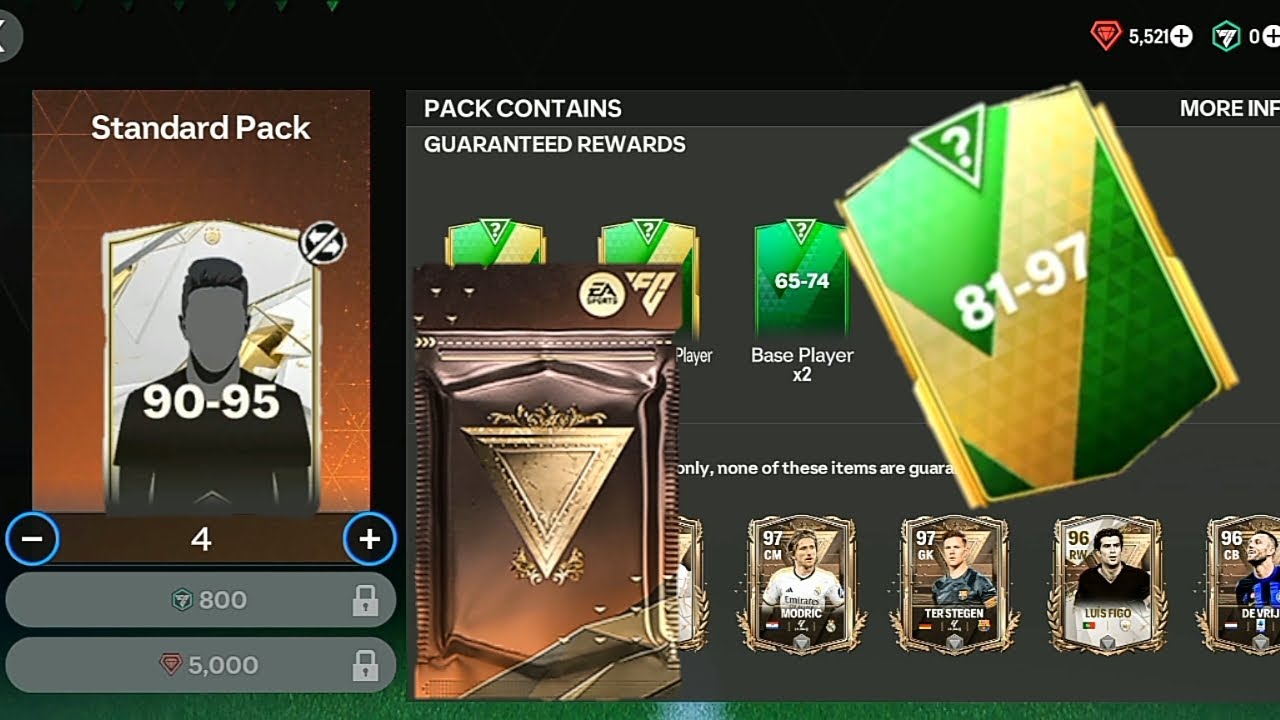 Opening Fc Mobile Packs! Can i pack Sergio Ramos? - YouTube