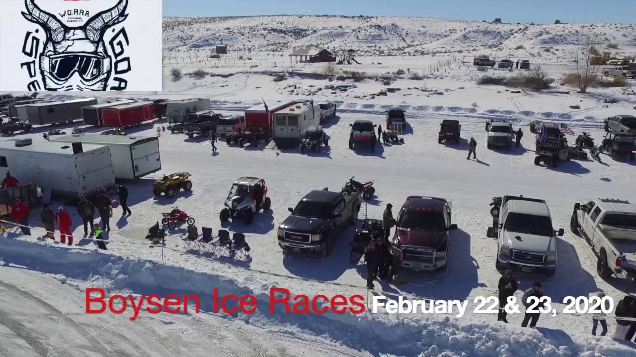 Boysen Ice Races 2/22 & 2/23 - YouTube