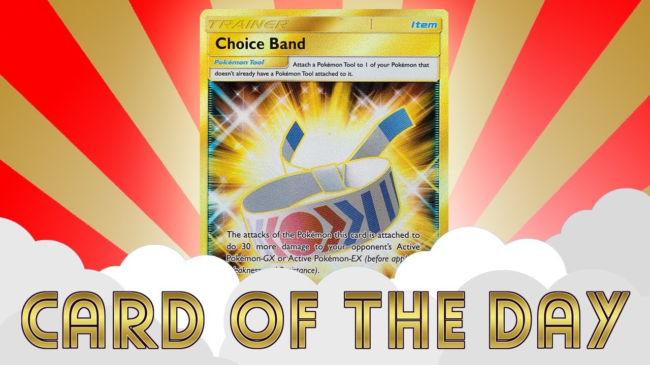 Card of the Day - Choice Band - YouTube