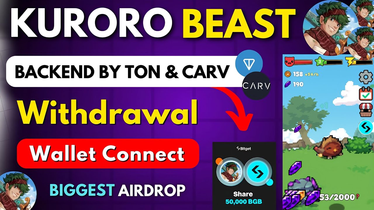 Kuroro Ranch Airdrop || Kuroro Beast Telegram Bot | Kuroro Ranch ...