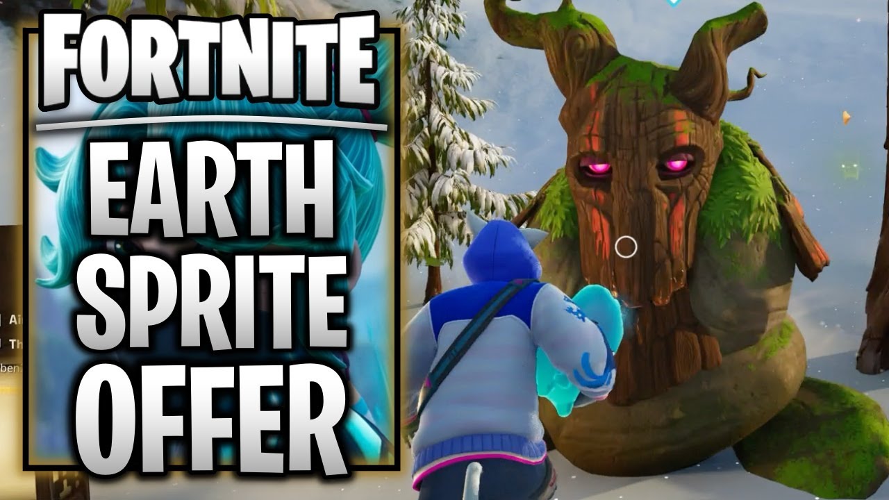 Fortnite - Offer to the Earth Sprite - Chapter 6 Season 1 Hunters - YouTube