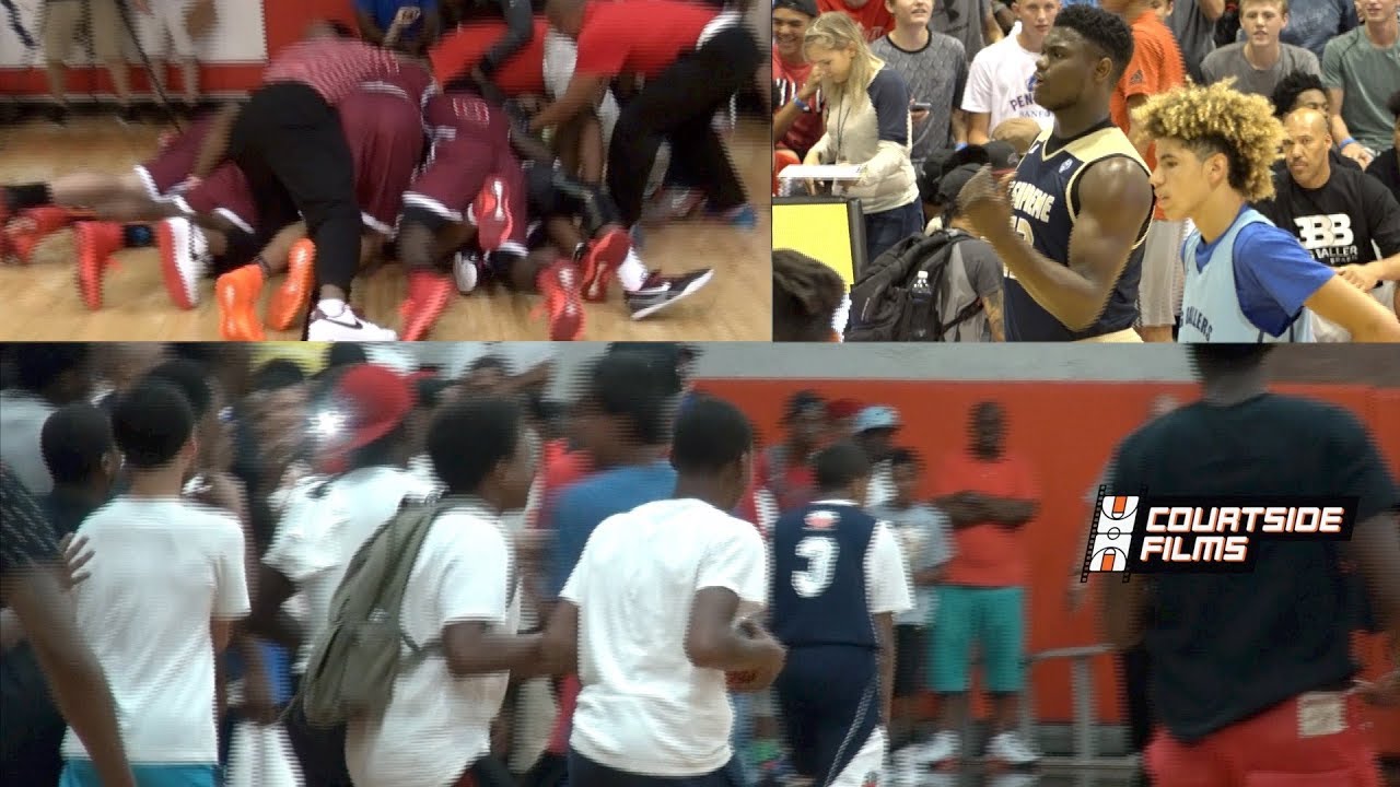 MOST HYPED BASKETBALL GAMES EVER! - YouTube