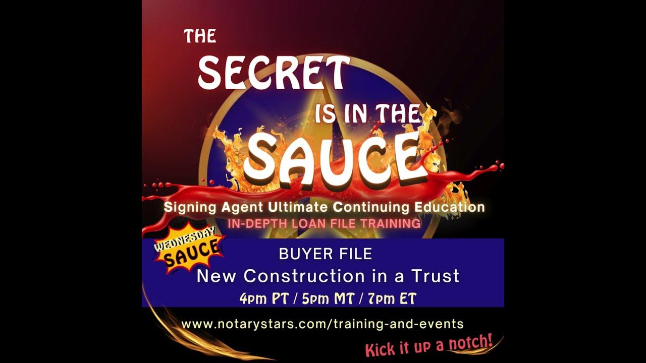 Loan Signing Agent DEEP DIVE Training - YouTube