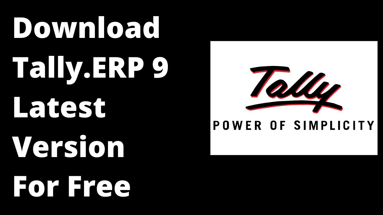 Lesson 1 | How to downlaod Tally.ERP9 Latest Version | Tally.ER9 ...