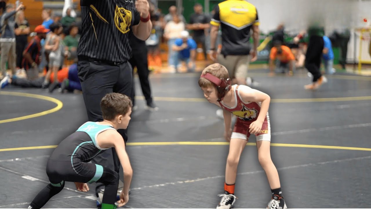 🔥 Jesse Sharp vs Grey McIntosh - 8-Under 50 lbs - Wrestling Match 🤼‍♂️🔥 - YouTube