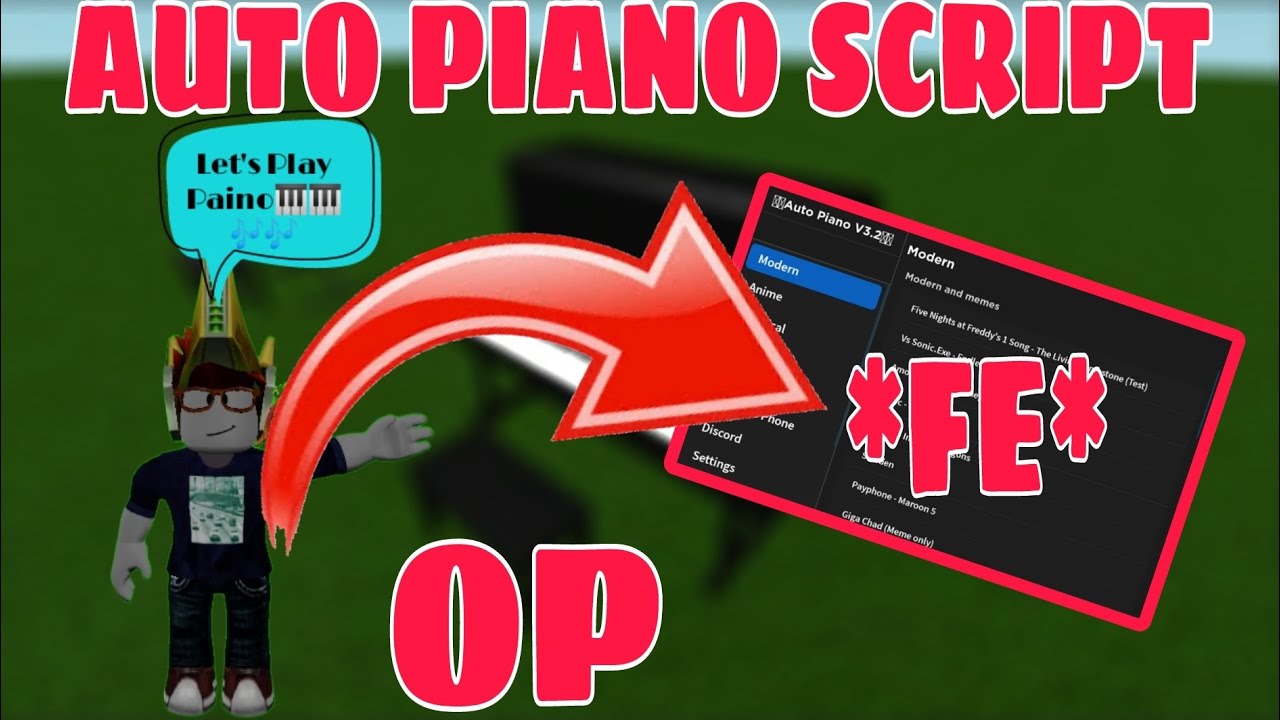 [NEW] OP *FE* Auto Piano Script (2023) | Auto Play Songs | Hydrogen ...